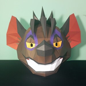 VENOM MASK DIY lowpoly papercraft - Etsy México