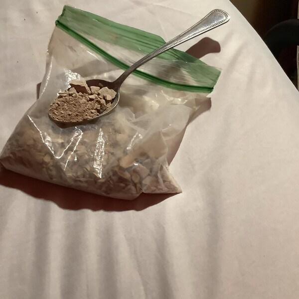 CRUMBS & POWDER (mixed) Facial Clay/ Calabash Chalk / African Kaolin ...