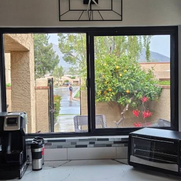 Rectangle Wall Clock, Oversized Silent Metal Wall Clock, Mantel Clock ...