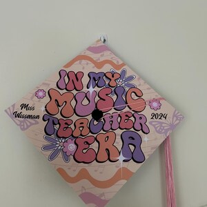 Printed Cow Lovers Grad Cap Topper, Country Girl Personalized Grad Cap ...
