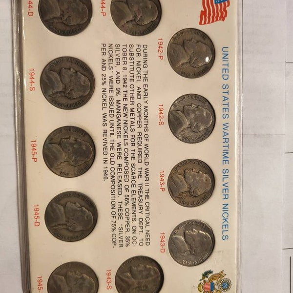 5 Decade SILVER and Bicentennial Washington Quarter Commemorative ...