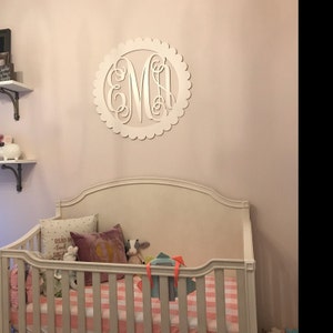 Painted Wooden Monogram Wooden Initials Wedding Gift - Etsy