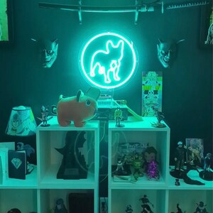 Middle Finger Custom Neon Sign Lights Decor Game Room Wall - Etsy