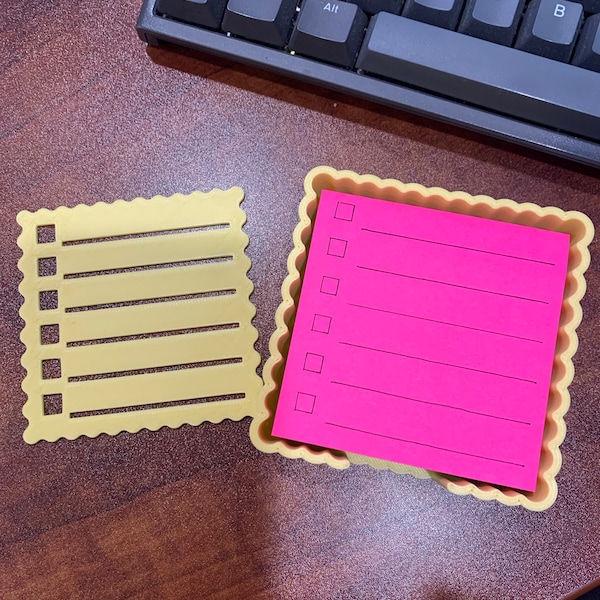 CHLOE Sticky Note Holder - Post It Holder - Desk Accessories - Postit ...