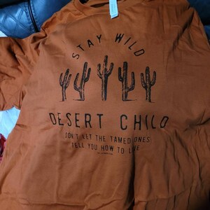 Bang Bang Cowgirl Desert Comic Scene Graphic Tee rodeo Tee-boho Western ...