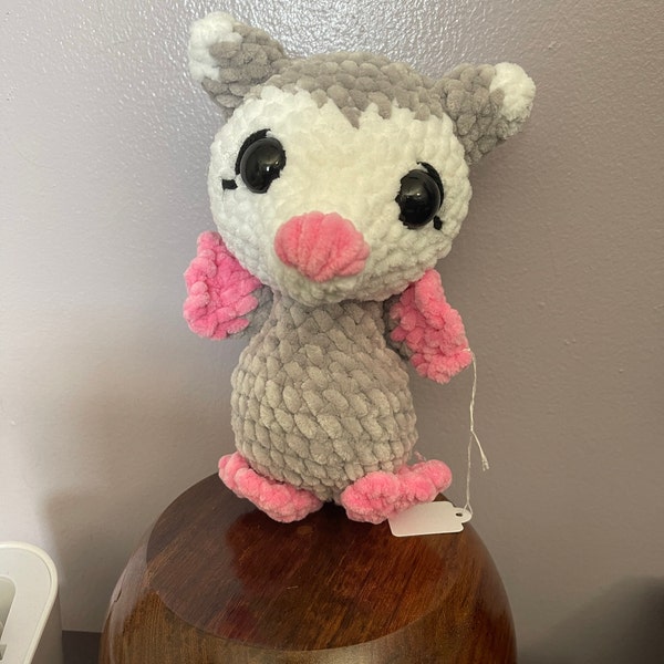 PATTERN: Plush Polly the Possum Pattern - Amigurumi Chunky Possum ...
