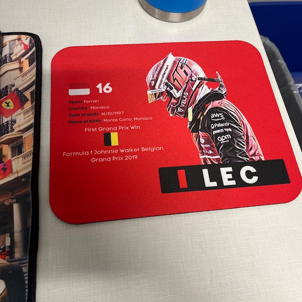 Charles Leclerc Ferrari Formula 1 Spiral Journal F1 Fan Gift Ships From ...