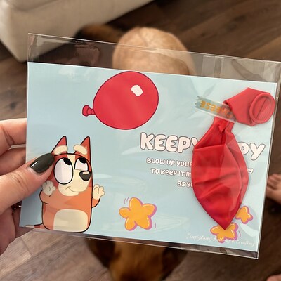 Straws Party Bluey Party Bingo Birthday Bluey Decoration - Etsy