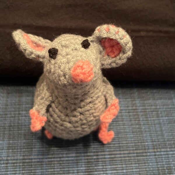 Small Mouse Crochet Pdf Pattern Mice Pattern Amigurumi Toy Easy Crochet ...