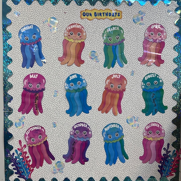 Ocean Alphabet, Under the Sea Classroom Decor, Printable Letters Wall ...