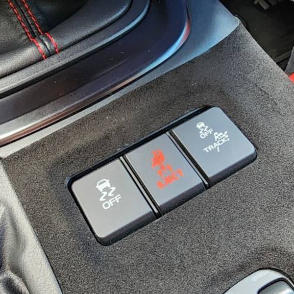 Eject Blank Button Decal Sticker for Scion FRS, Subaru BRZ, Toyota 86 ...
