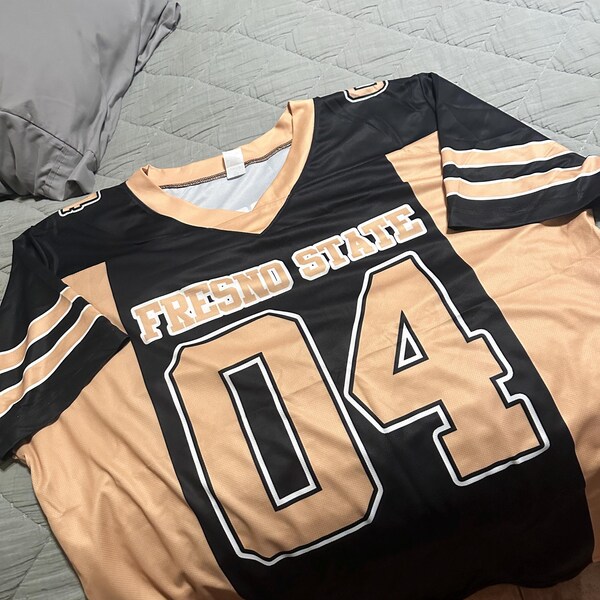 Personalized Football Jersey, Man Short Sleeves V-neck Shirt, Custom ...