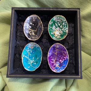 Kintsugi Egg Custom-created Gift of Encouragement Love - Etsy