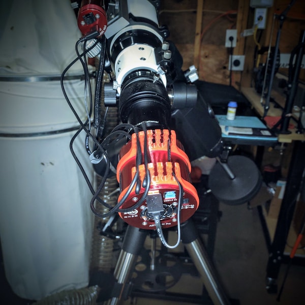 Cable Organizer for ZWO Cameras With 78mm, 86mm or 90mm Diameter - ASI2600MM/MC, ASI294MM ...