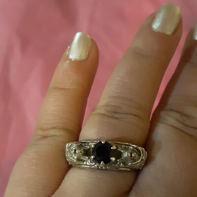 Bat Ring With Ruby Low Bezel Gothic Ring Gothic Jewelry Unisex Handmade ...