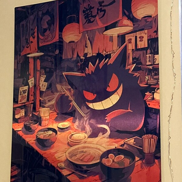 Ash and Pikachu, Pokemon, Japanese Tapestry Style, Anime Poster ...