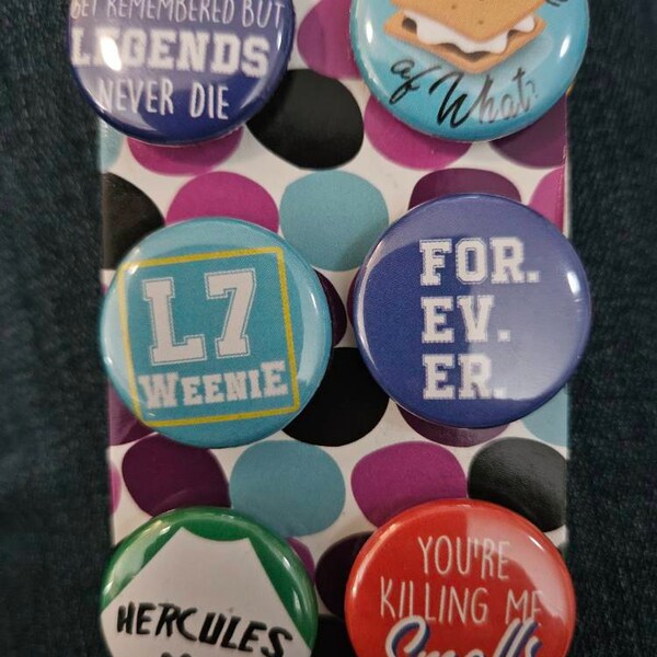 Golden Girls Quotes, Set of 12 1-inch Buttons or Magnets - Etsy
