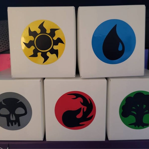 Tri-color MTG Decals - Etsy