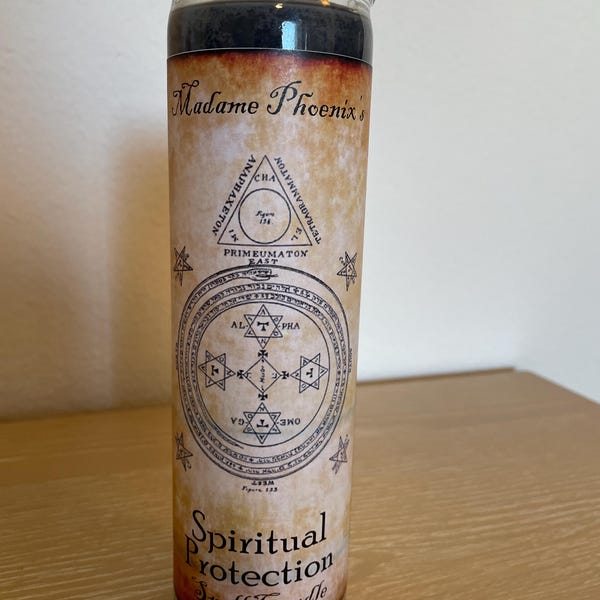 Spiritual Protection Candle - Etsy