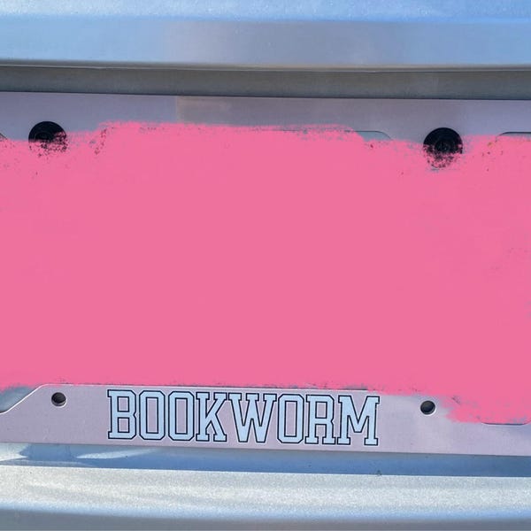 Green Palm Tree License Plate, Cute Car Accessory, Coastal License ...