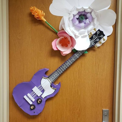 DIY Papercraft Guitar,3d Papercraft,low Poly Guitar,3d Origami Models ...