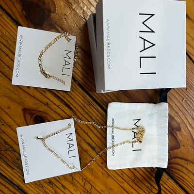 18K Baby Necklace for Boy,kids Gold Necklace,toddler Boy Necklace,baby ...
