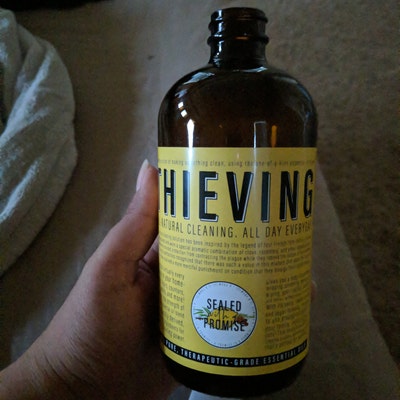 Thieves Cleaner Label Household Cleaner Spray Bottle Label All Purpose ...