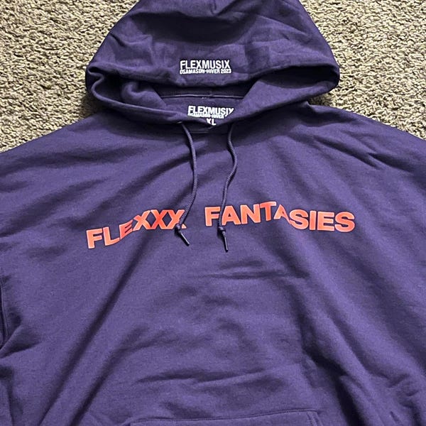 Osamason Flex Fantasies Tour Hoodie Flex Musix Merch Hooded Sweatshirt ...