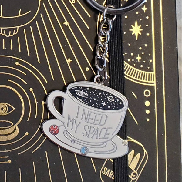 I Need My Space Keychain, Space Keychain, Keychain, Space Key Ring ...