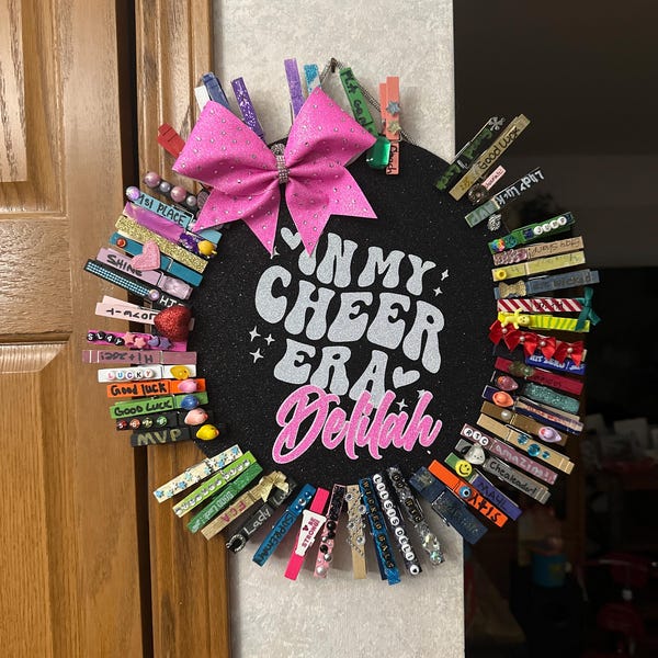 Pin Me Pin Holder Spirit Pin Holder Cheer Gift Cheerleader Gift Comp ...