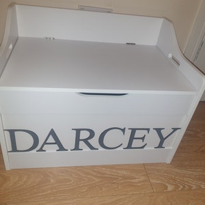 Painted Wooden Letters Names for Toy Boxes Storage and - Etsy