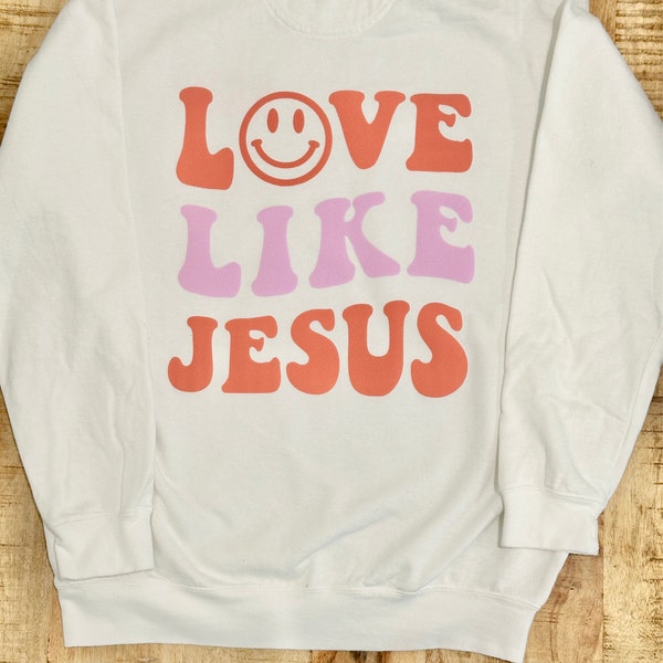 Love Like Jesus SVG: Christian Shirt Design (digital Download) - Etsy