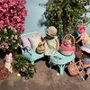 1/6 Miniature Garden Swing, Vintage Swing for Doll, Dollhouse Furniture ...