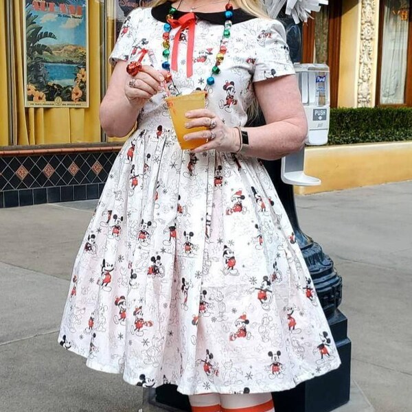 Winter Clock Face Buster Dress Read Description Carefully - Etsy