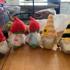 Hello Fall Gnome Handmade Gnome Autumn Gnome Tiered Tray - Etsy