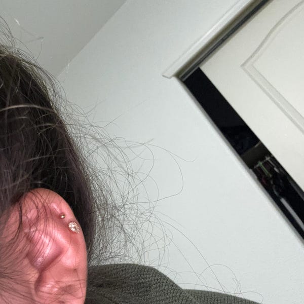 316L Surgical Steel Push Pin Replacement Flat Backing, Flat Back ...