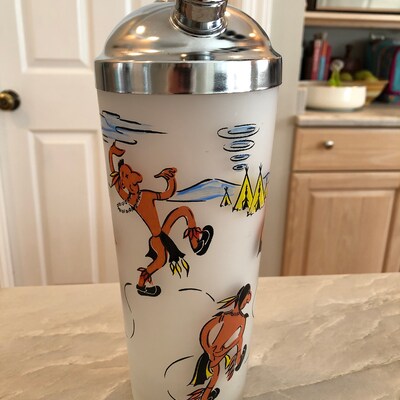 Vintage 1930s Lancaster Glass Hand-painted Carol Pattern - Etsy