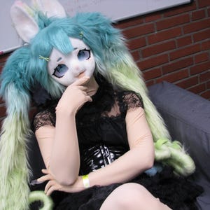 Kig Snow Leopard Fursuit Head Furry Fursona Fantasy Creatures - Etsy