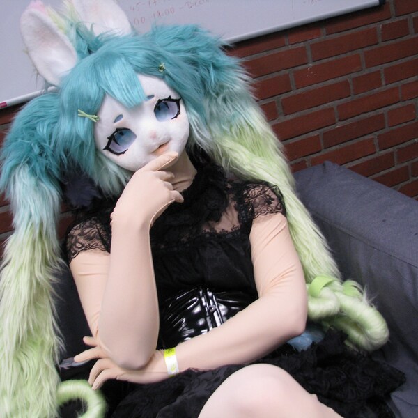 Kemono 3D Fursuit Head Base Stl OBJ File 3D Printing File Wild ...