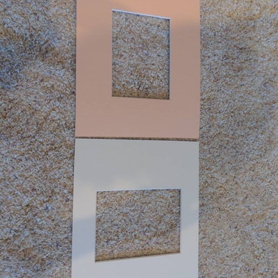 Off Center Custom Matboard Where You Specify Both the Exterior and ...