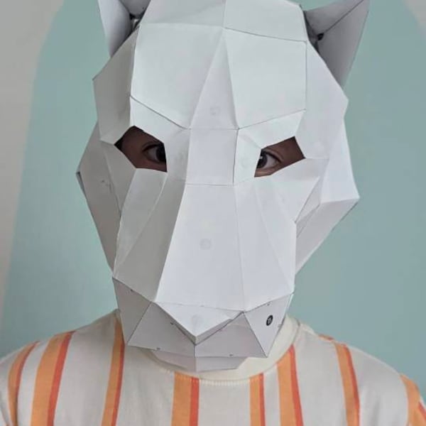 Máscara de Ratón / Rata de Papel | Plantillas para imprimir, Máscara 3D ...