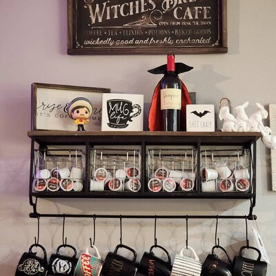 Halloween Farmhouse Style Distressed and Vintage Look Salem Witches ...