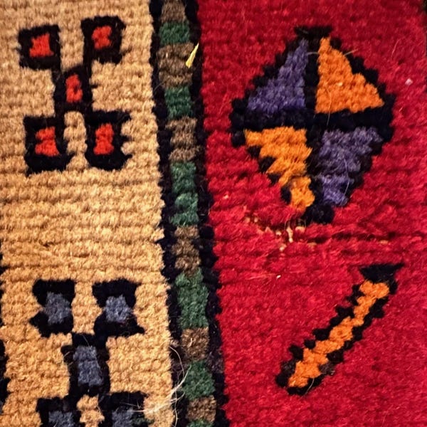 Custom Afghan Kalisaye Rug Turkmen Handmade Wool Bukhara Area Rug ...
