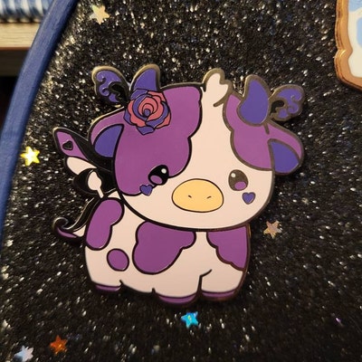 Ice Cream Cow Sticker Set Ver 2, Cute Cow Sticker Bundle, Rainbow Cow ...