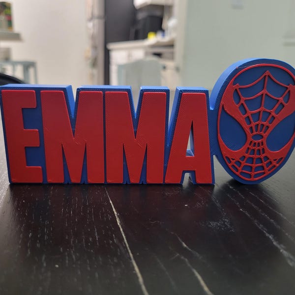 Personalized Superhero Name Plate, Avengers Desk Plate, Marvel Comics ...