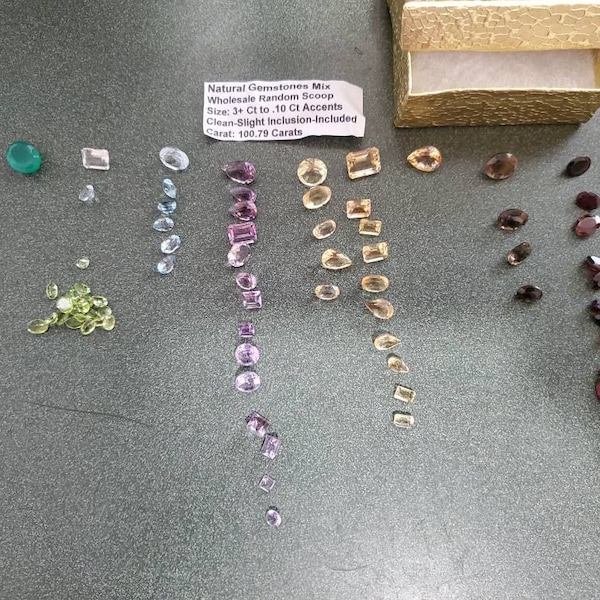 Gemstones Loose Natural Gemstones Lot Mix Mixed Gemstone Lot Wholesale ...