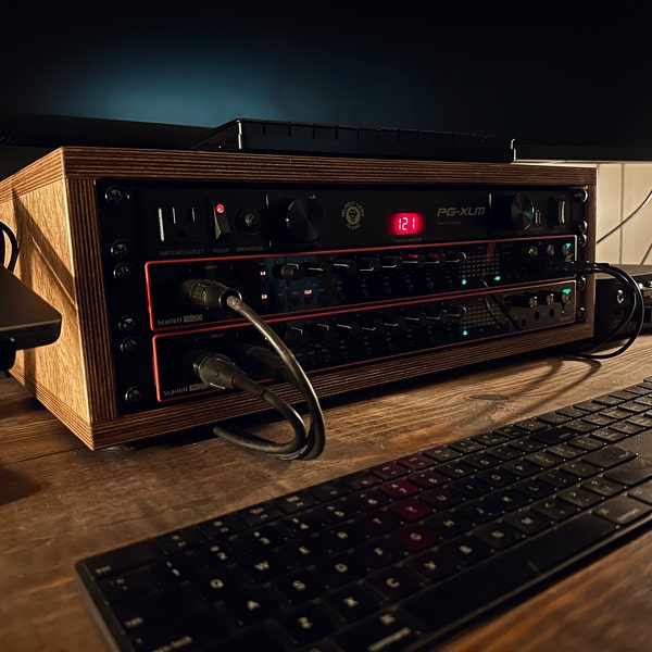 3U Studio Cabinet | Recording Studio | 3U Audio Rack | Rackmount ...