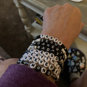 MUSE Jimin Album Themed Beaded Bracelets BTS Accessories and Jewelery - Etsy