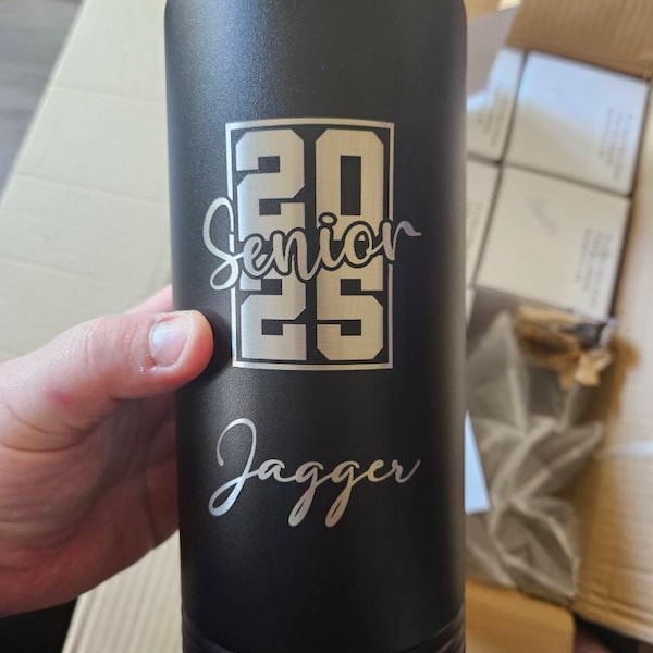 Personalized Graduation Water Bottle, Custom Grad Gift, Senior ...