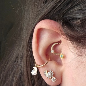 Bee Belly Button Ring, Gold Filled Belly Button Hoop, Small Belly ...